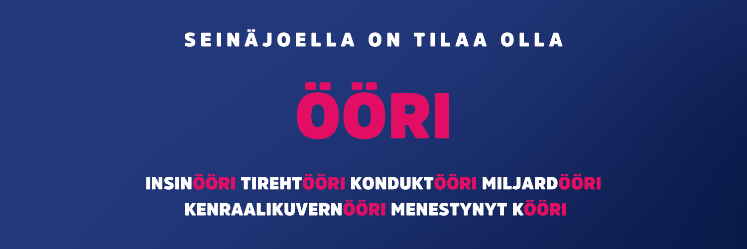 Seinäjoella on tilaa olla ööri | Seinäjoen kaupunki